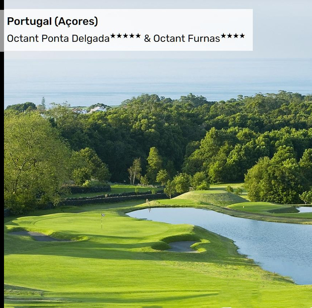 Voyagez et jouez au golf dans des lieux de rêve